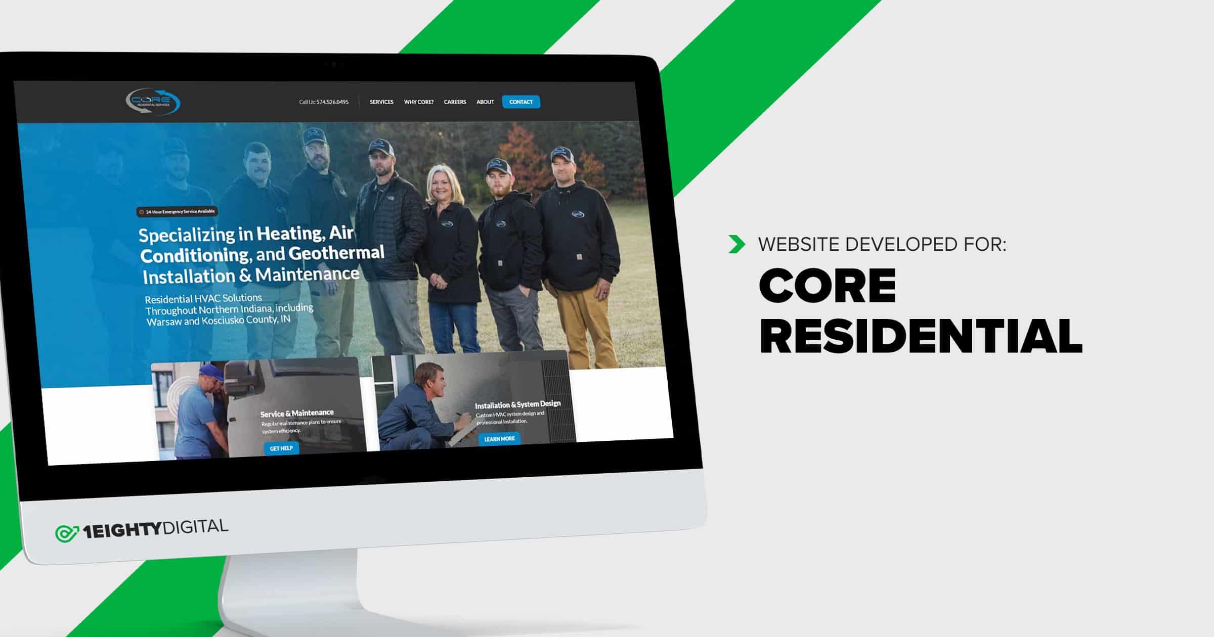 CORE Residential | 1Eighty Digital | Warsaw, IN