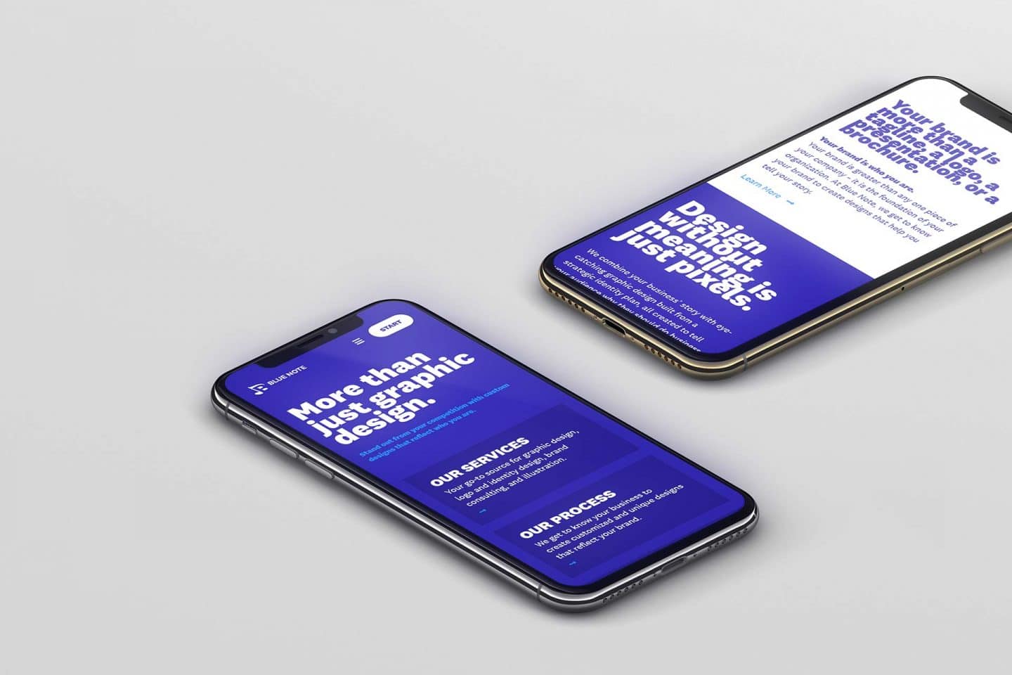 Blue Note Design | 1Eighty Digital | Warsaw, Indiana