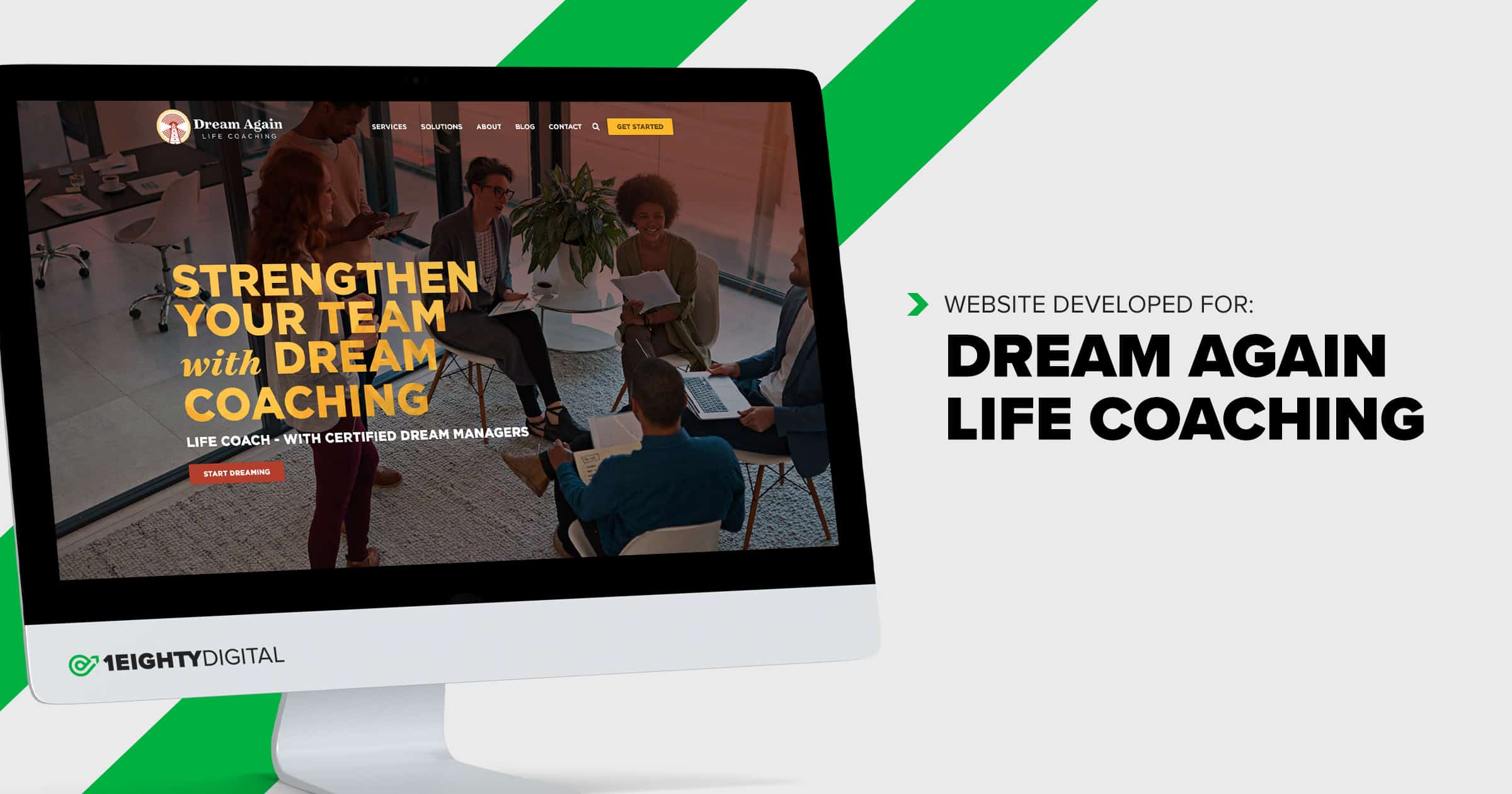 Dream Again - Life Coaching | 1Eighty Digital | Warsaw, Indiana