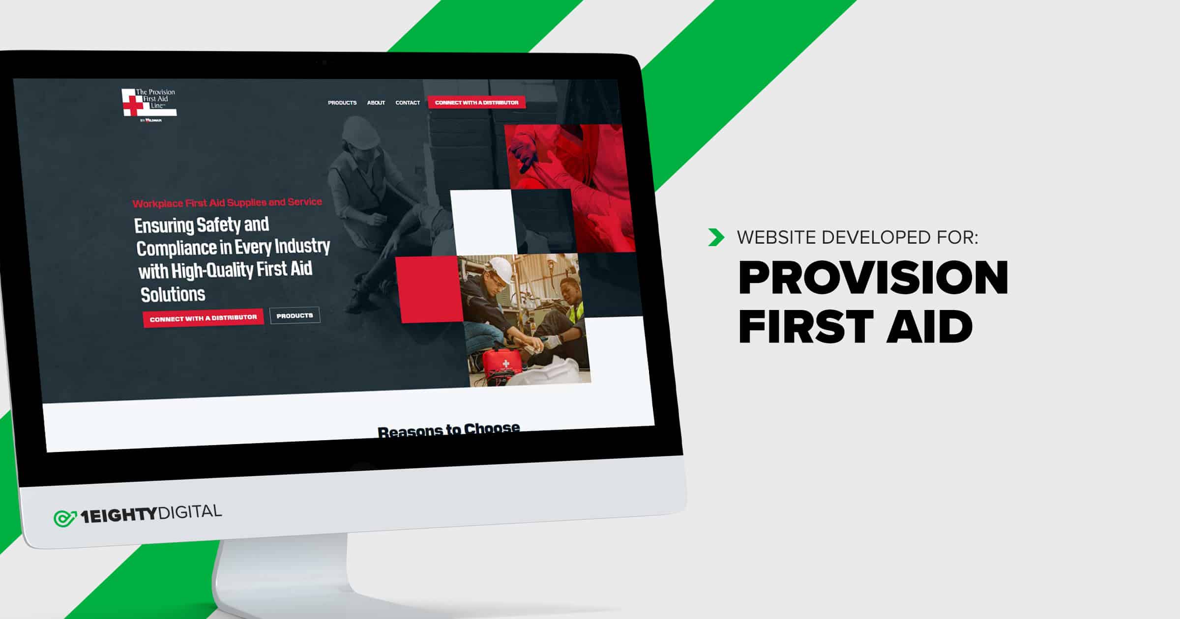 Provision First Aid | 1Eighty Digital | Warsaw, IN