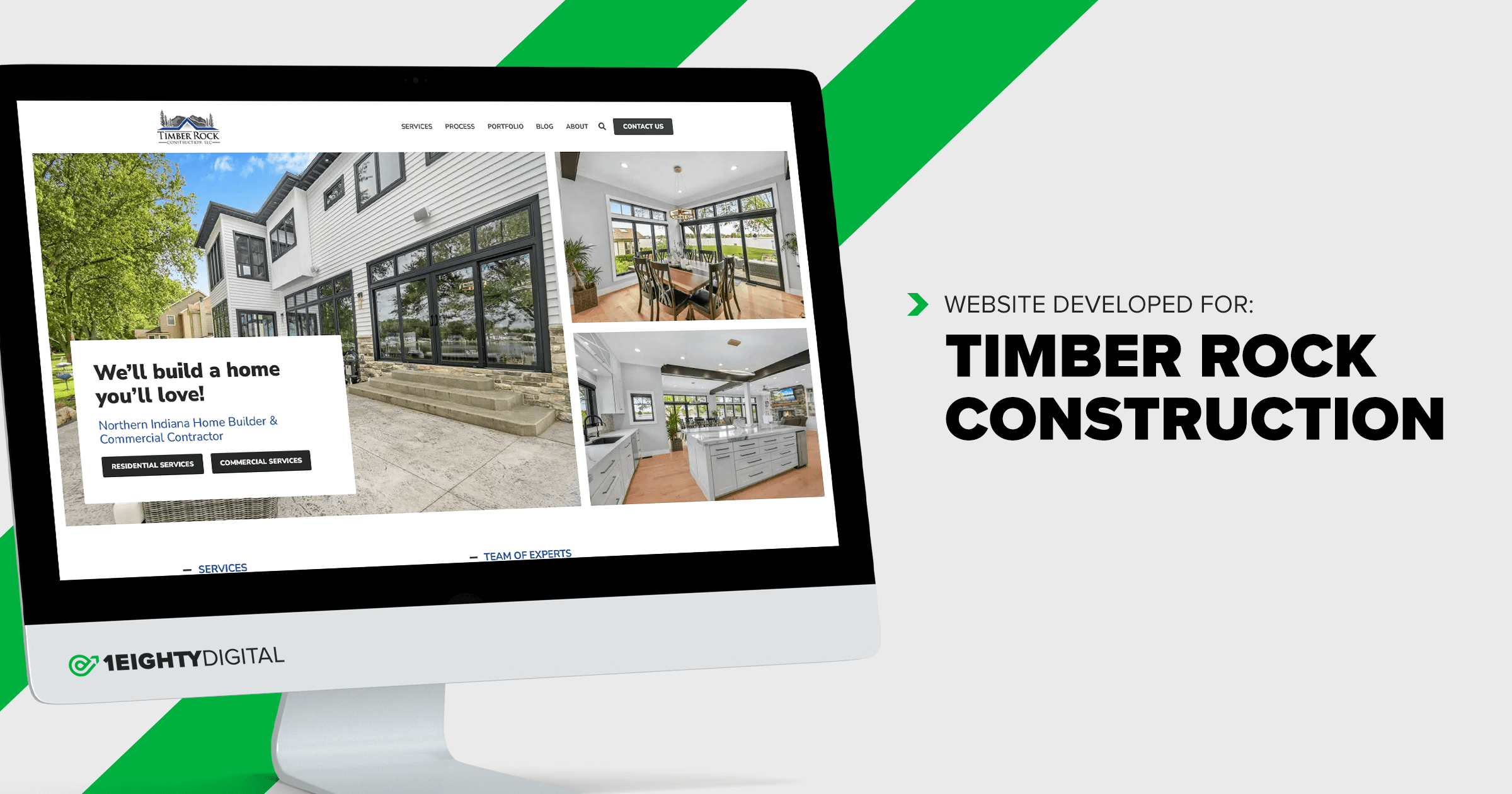 Timber Rock Construction | 1Eighty Digital | Northern Indiana